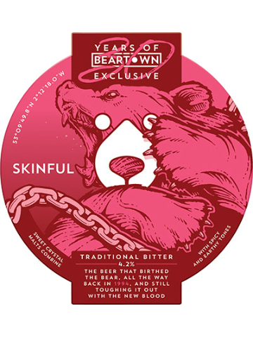 Backstage Cleveleys Thornton, Cleveleys live beer board