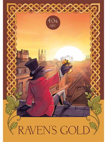 The Raven Bath live beer board