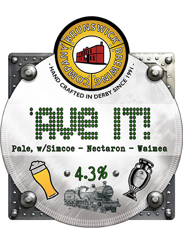 Brunswick Inn Derby live beer board