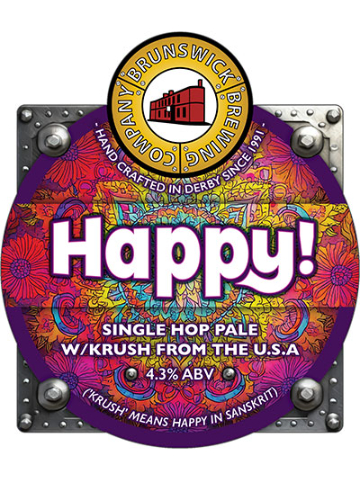 Brunswick Inn Derby live beer board