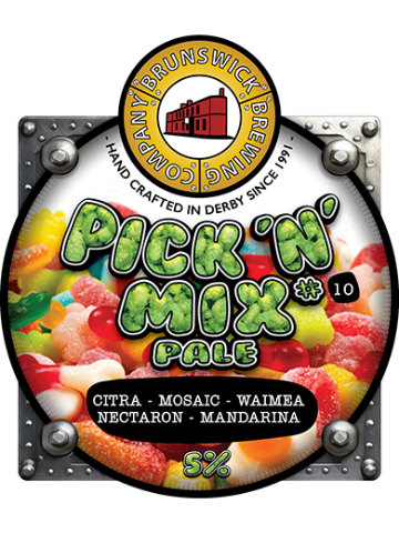 Brunswick Inn Derby live beer board