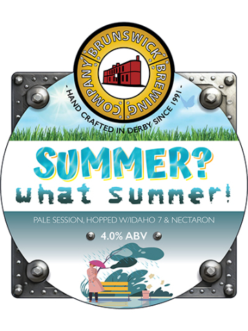 Brunswick Inn Derby live beer board