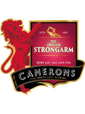 Camerons Brewery Tap and Bottle Shop Hartlepool live beer board